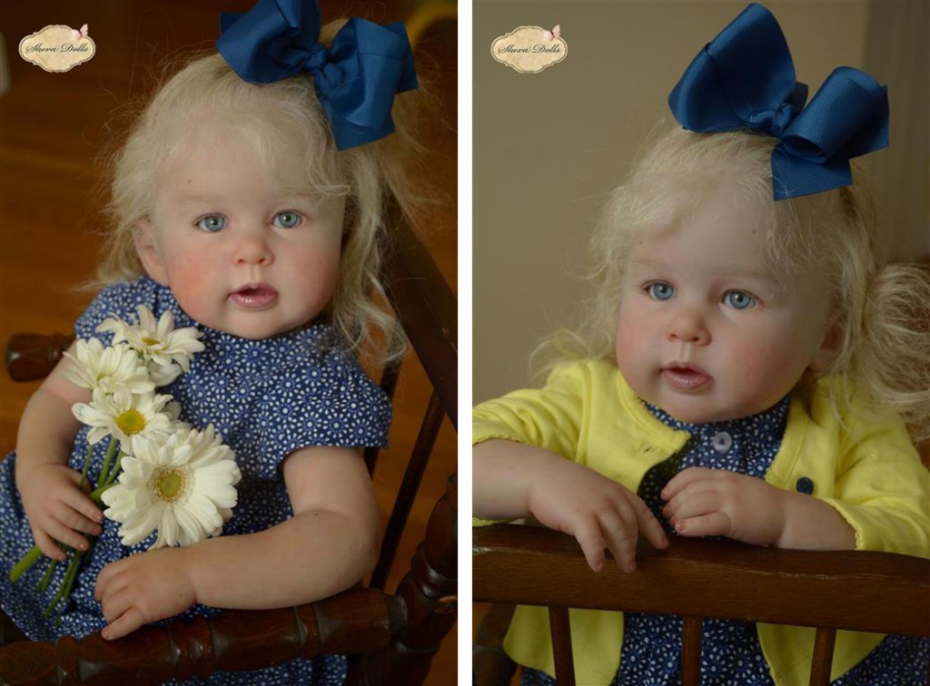 Sheva Dolls | Sheva Dolls OOAK art toddler reborn doll Georgina – Sold
