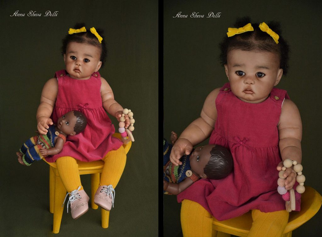 Sheva Dolls | OOAK lifelike reborn biracial/mixed race ethnic baby doll ...