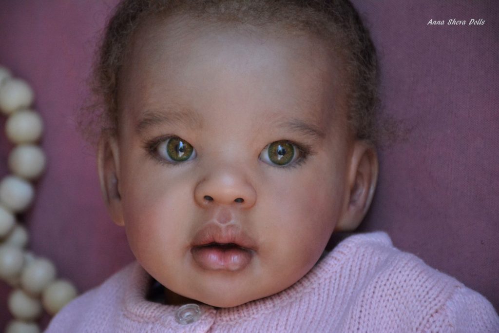 Sheva Dolls | OOAK lifelike reborn ethnic mixed race toddler doll Tika