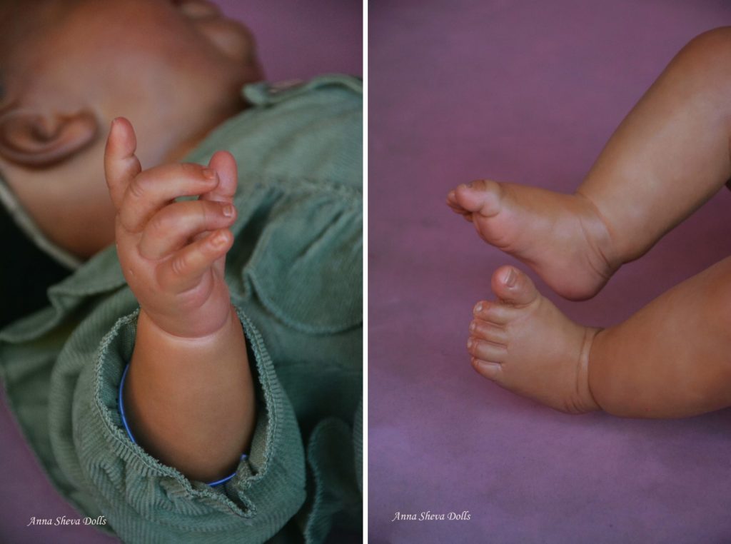 Sheva Dolls | OOAK ethnic lifelike Reborn Prototype baby art doll “Kodi ...